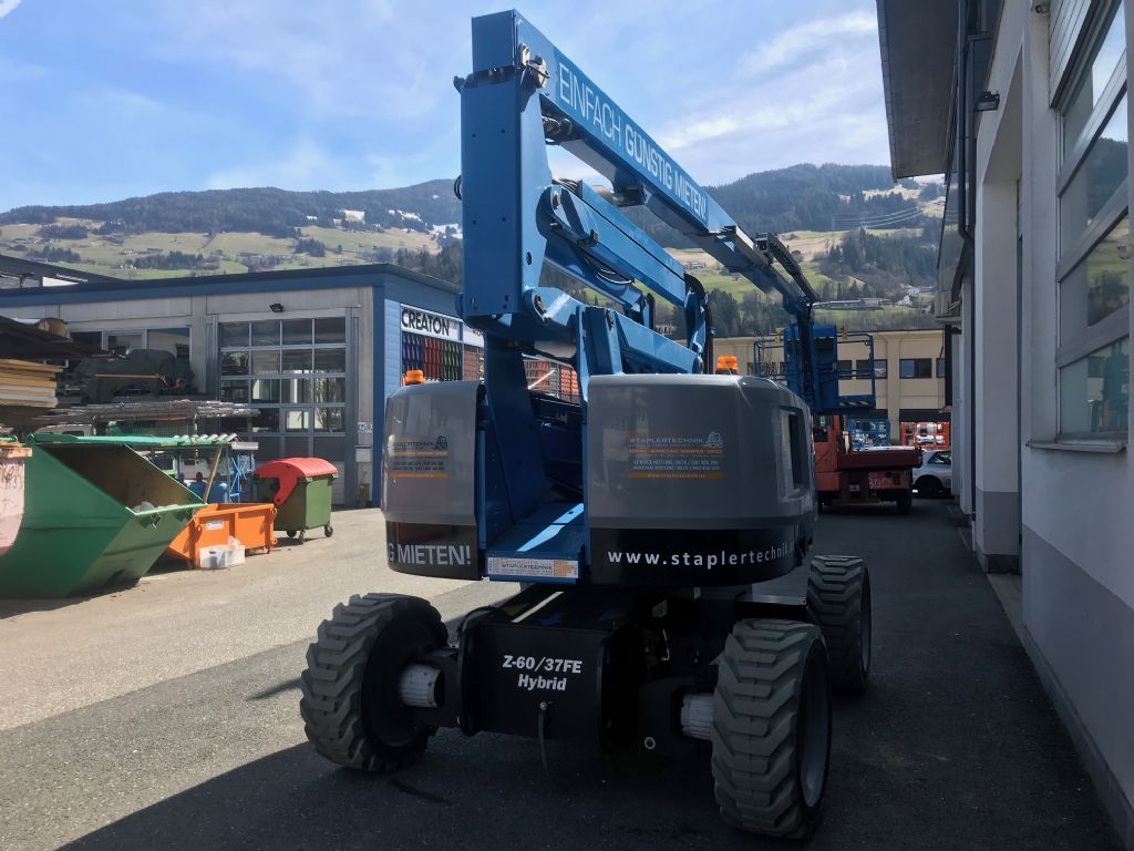 Used Articulated Jib Platforms Tyrol | Genie Z60/37 Bi Energy Hybrid ...