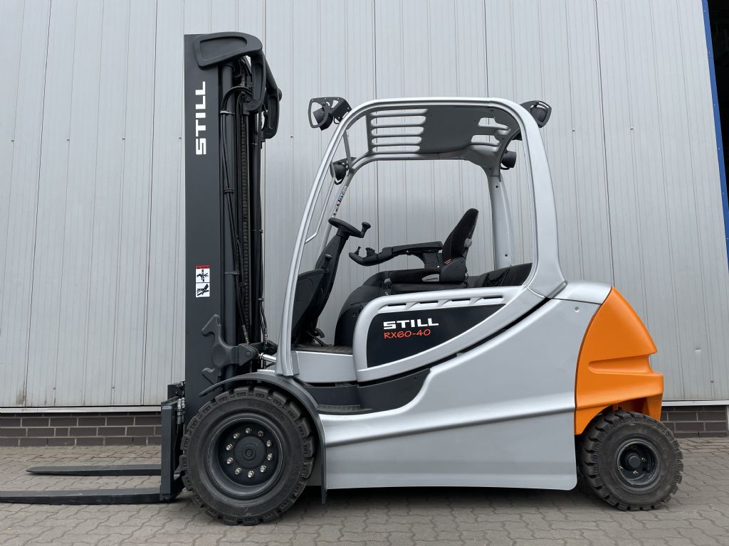 Still RX60-40, Akku 2018 Elektro 4 Rad-Stapler Vermietung | Gabelstapler Miete in Bremen ...