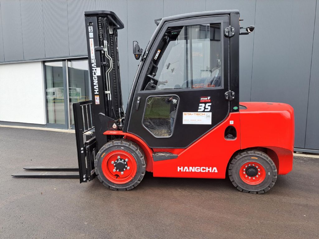 Hangcha CPCD35-XH7F Dieselstapler Mieten | Gabelstapler Miete Burghaun ...